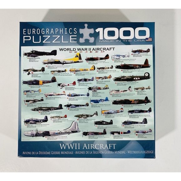 Eurographics | Toys | World War Ii Aircraft Jigsaw Puzzle 00 Pcs ...